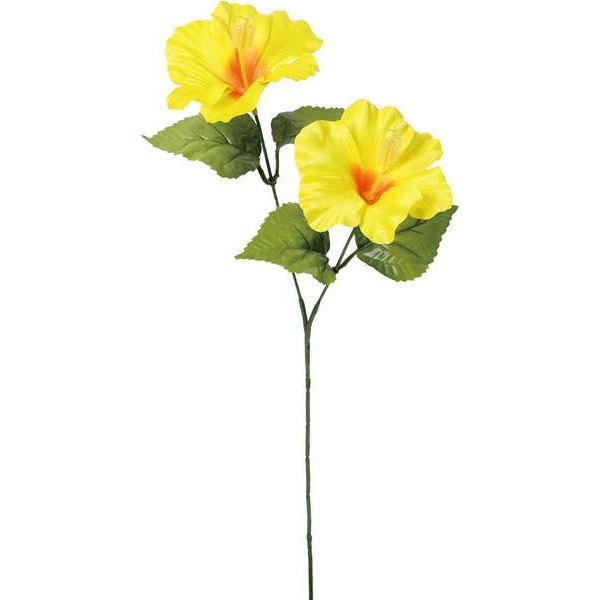 【商品番号：030-62443】/【VAR：83879】date20250211造花 花材「は行」 ハイビスカス【横浜ディスプレイミュージアム】