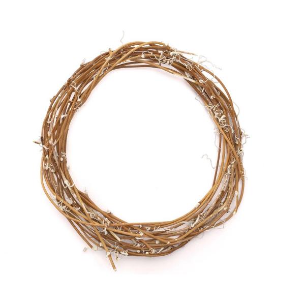 【商品番号：034-08999】/【VAR：】20230116newリース土台(ベース) つる(天然素材)リース【大地農園】