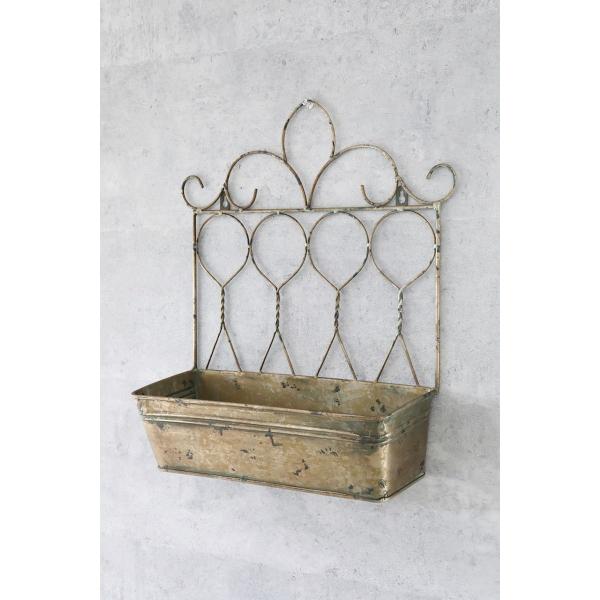 【商品番号：045-06448】/【VAR：23145】date20240109/999color10174園芸用品 植木鉢・フラワーポット アイアン・ブリキ鉢【コベントガーデン】