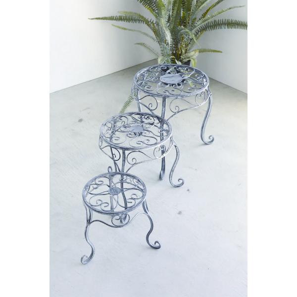 【商品番号：045-06788】/【VAR：81177】date20240416/園芸用品 ガーデンファニチャー・家具 プランタースタンド【コベントガーデン】