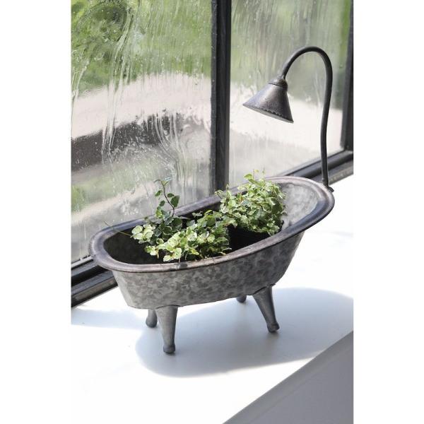 【商品番号：045-06855】/【VAR：75113】date20250113園芸用品 植木鉢・フラワーポット アイアン・ブリキ鉢【コベントガーデン】