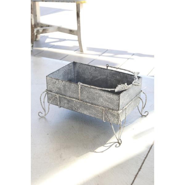 【商品番号：045-07638】/【VAR：87602】date20260120園芸用品 植木鉢・フラワーポット アイアン・ブリキ鉢【コベントガーデン】