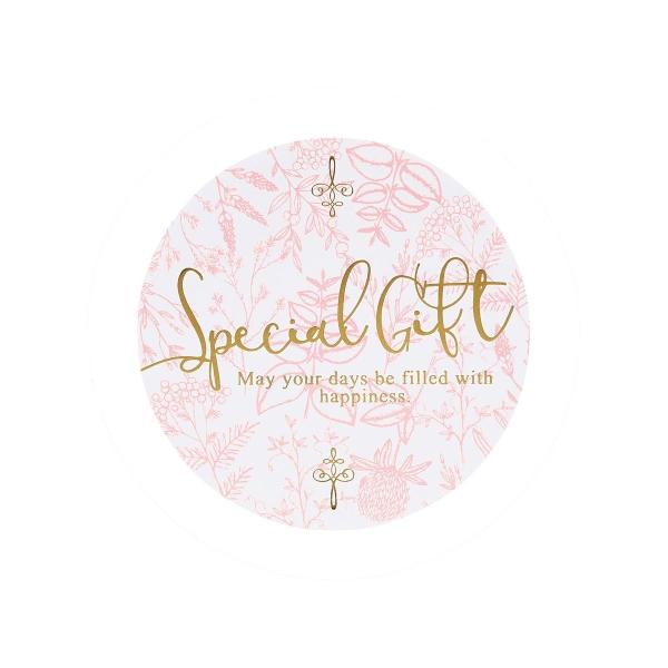 【商品番号：047-11690】/【VAR：58276】20190415new/milkypinkラッピングシール・メッセージシール メッセージシール【東京リボン】