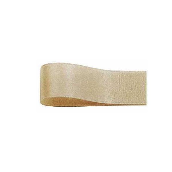 【商品番号：048-08881】/【VAR：2242】クリーム//6820-802/4962616319401サテンプレーンサテンリボン【青山リボン】