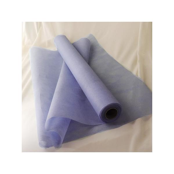 【商品番号：048-10361】/【VAR：2456】ブルー//8599-07/4962616380753/【父の日　リボン】ラッピングペーパー(包装紙) 不織布【青山リボン】