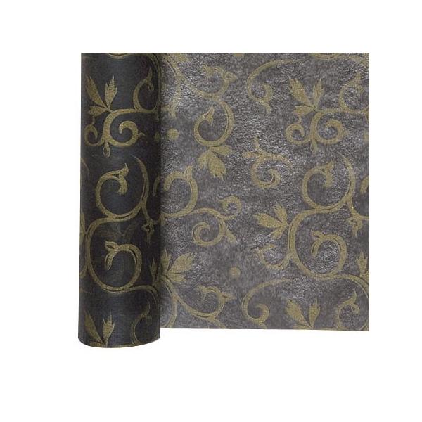 【商品番号：048-10524】/【VAR：2474】ブラック・ワイン//8626-33/4962616438249/【父の日　リボン】/hallo2014-01ラッピングペーパー(包装紙) 不織布【青山リボン】