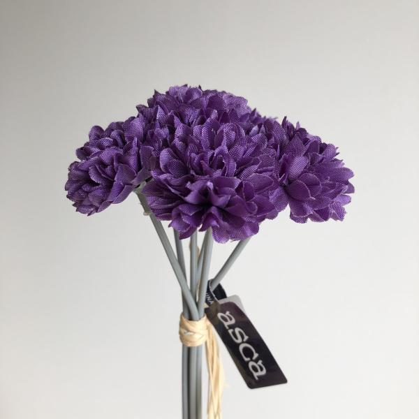 【商品番号：051-26772】/【VAR：68459】20210827new//oda2024_1121/まつむら通信/16hina-013/16hina-013造花 花材「か行」 キク（菊）・ピンポンマム【アスカ】