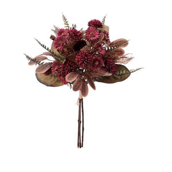 【商品番号：051-29761】/【VAR：】20230626new/bkz-0308造花 花材「か行」 キク（菊）・ピンポンマム【アスカ】