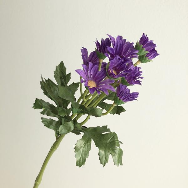 【商品番号：051-30745】/【VAR：80716】date20240221//oda2024_1205造花 花材「か行」 キク（菊）・ピンポンマム【アスカ】