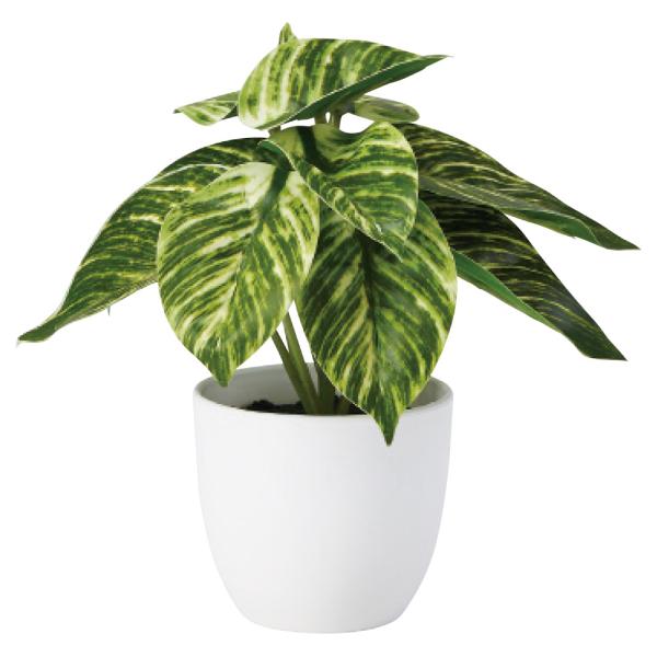 【商品番号：051-31093】date20240221 造花葉物、フェイクグリーン 造花・人工観葉植物 卓上ポット