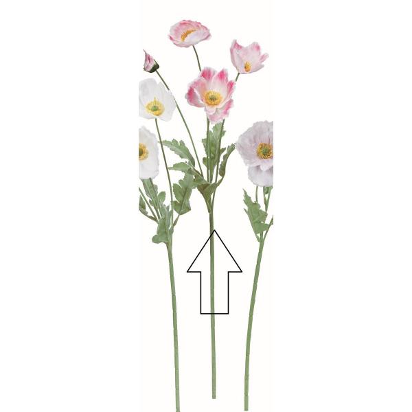 【商品番号：051-32450】/【VAR：83608】date20250204/bkz-0511造花 花材「は行」 ポピー【アスカ】