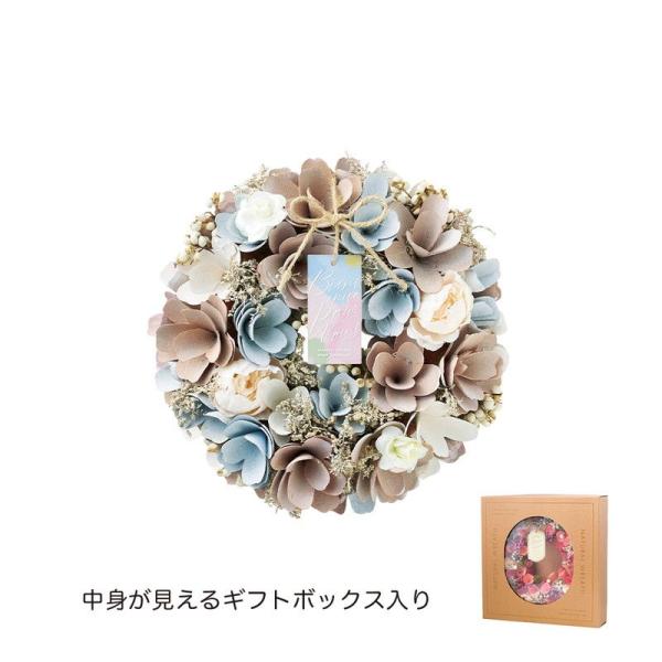 【商品番号：055-12882】/【VAR：24489】date20250121フラワーリース・花リース完成品 ドライフラワーリース【GREENHOUSE】