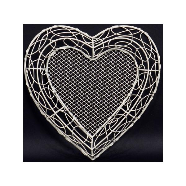 【商品番号：070-01824】/【VAR：25376】4951169010989/132-520130-23/20160114new/HEART花器・花瓶 ワイヤー花器【SG Wonder zone】