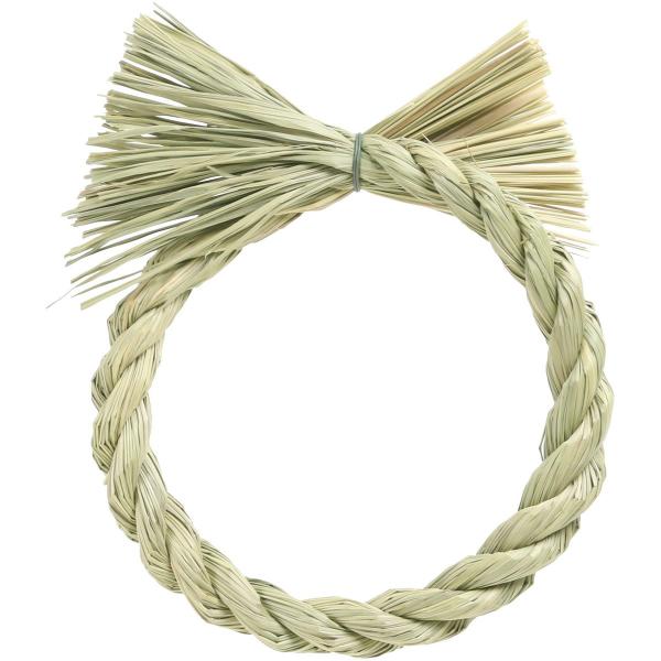【商品番号：070-03804】/【VAR：81501】date20240422/小ロットで買いやすくなりました！しめ縄・正月飾り しめ縄リース土台(天然素材)