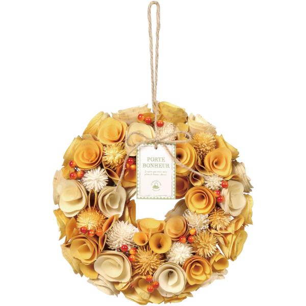 【商品番号：070-04047】/【VAR：】date20250217フラワーリース・花リース完成品 ドライフラワーリース