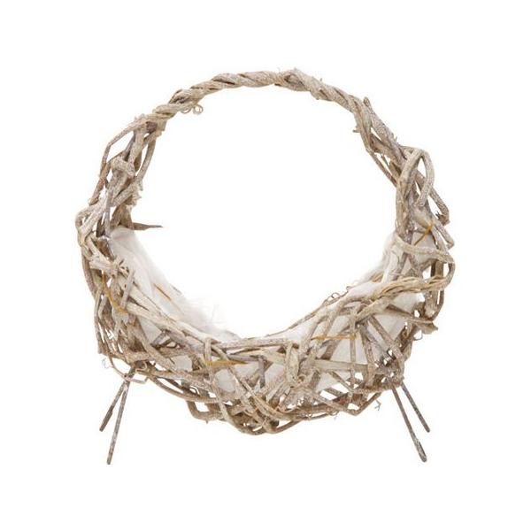 【商品番号：071-01530】/【VAR：48258】20191031new/リース土台(ベース) つる(天然素材)リース