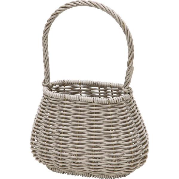 【商品番号：071-01895】/【販売単位】2個 ※表示価格は、この単位での金額となります/【VAR：82932】date20241017かご・バスケット フェイク素材バスケット【NatureDesigns】