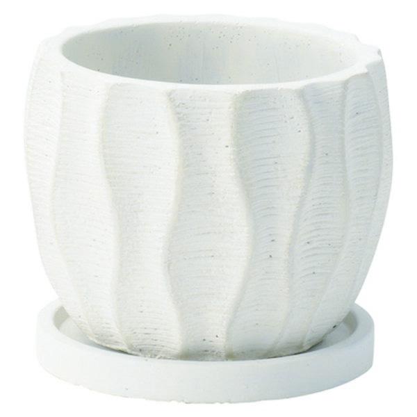 【商品番号：077-14039】/【VAR：62205】20200305new/yuzenlot園芸用品 植木鉢・フラワーポット 陶器・セラミック鉢【友膳】