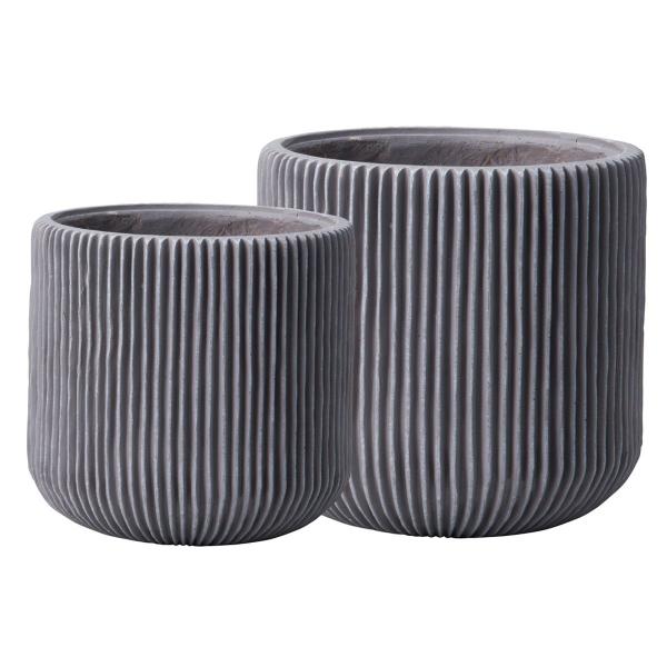 【商品番号：077-23055】/【VAR：24084】date20241002園芸用品 植木鉢・フラワーポット グラスファイバー鉢【友膳】