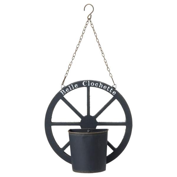 【商品番号：077-23535】/【VAR：74891】date20241002園芸用品 植木鉢・フラワーポット アイアン・ブリキ鉢【友膳】