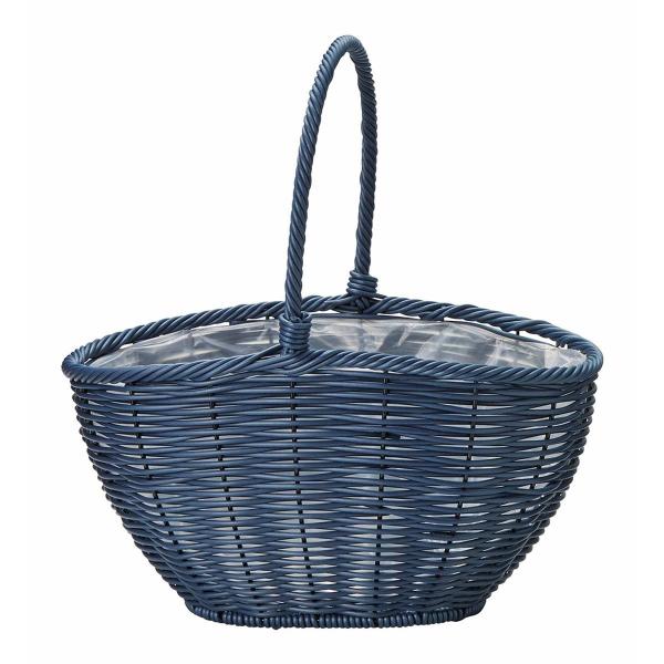 【商品番号：077-23674】/【VAR：75472】date20250303かご・バスケット フェイク素材バスケット【友膳】