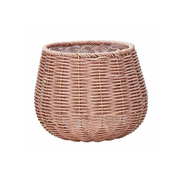 【商品番号：077-23693】/【VAR：24699】date20250303かご・バスケット フェイク素材バスケット【友膳】