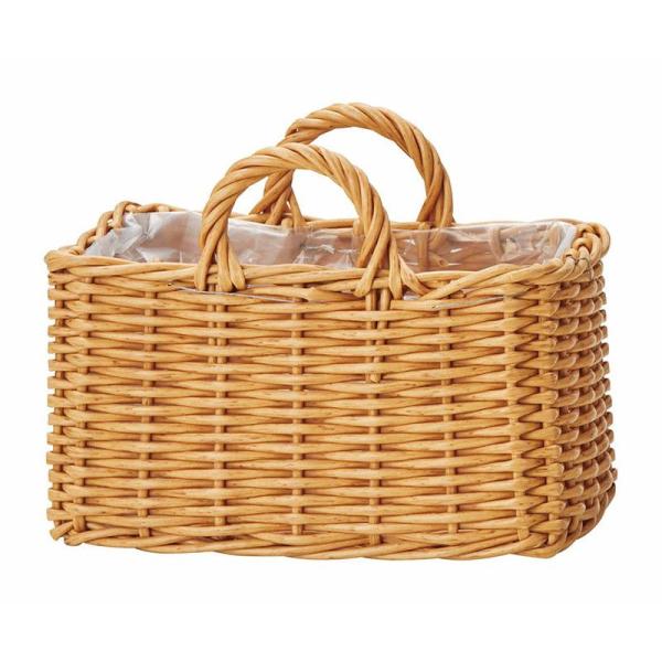 【商品番号：077-23717】/【VAR：75473】date20250303かご・バスケット フェイク素材バスケット【友膳】