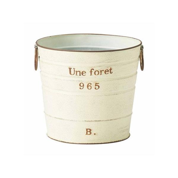 【商品番号：077-23795】/【VAR：75481】date20250303園芸用品 植木鉢・フラワーポット アイアン・ブリキ鉢【友膳】