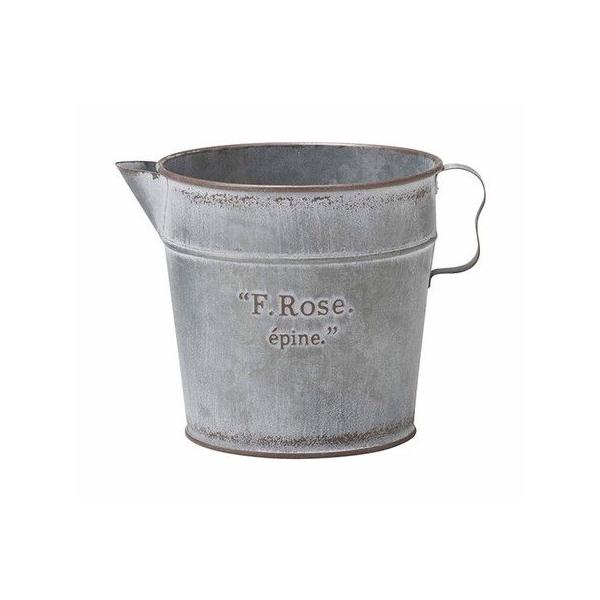 【商品番号：077-23834】/【VAR：75482】date20250303園芸用品 植木鉢・フラワーポット アイアン・ブリキ鉢【友膳】