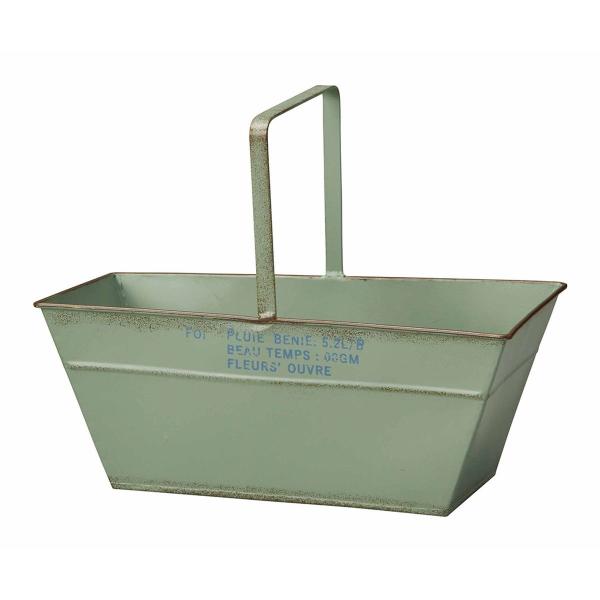 【商品番号：077-24043】/【VAR：75512】date20250303園芸用品 植木鉢・フラワーポット アイアン・ブリキ鉢【友膳】