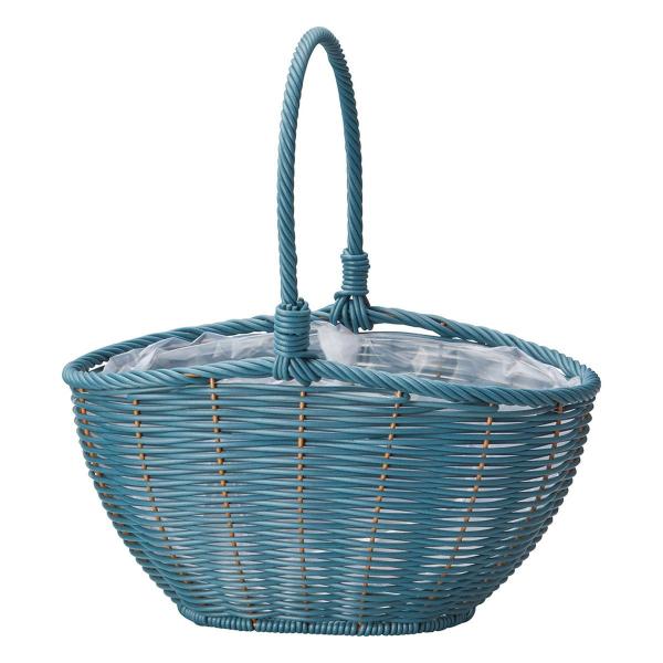 【商品番号：077-24623】/【VAR：31801】date20251001かご・バスケット フェイク素材バスケット【友膳】