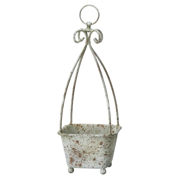 【商品番号：077-24770】/【VAR：87249】date20251001園芸用品 植木鉢・フラワーポット アイアン・ブリキ鉢【友膳】