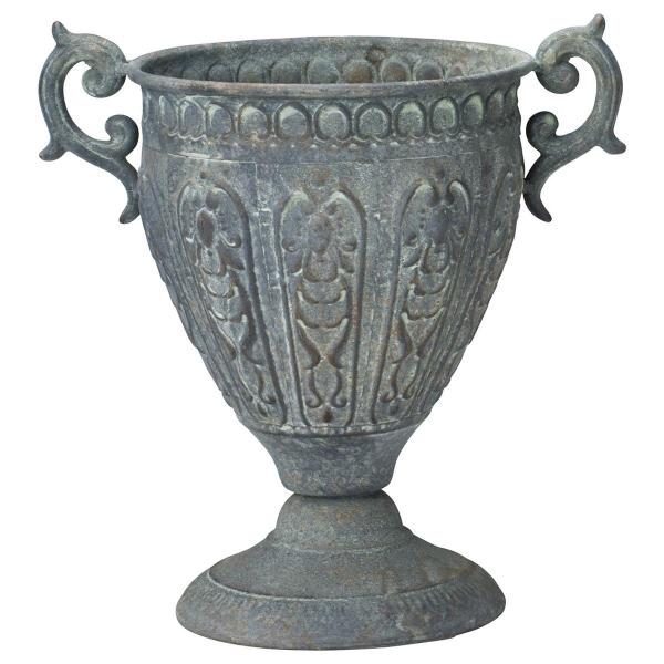 【商品番号：077-24800】/【VAR：87257】date20251001園芸用品 植木鉢・フラワーポット アイアン・ブリキ鉢【友膳】