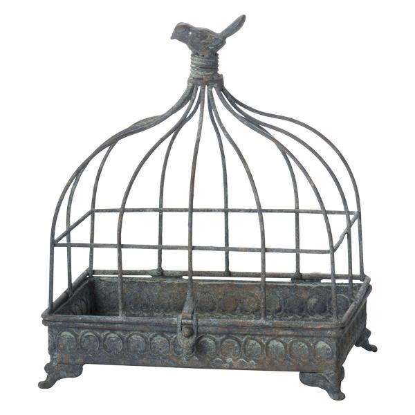 【商品番号：077-24828】/【VAR：31822】date20251001園芸用品 植木鉢・フラワーポット アイアン・ブリキ鉢【友膳】