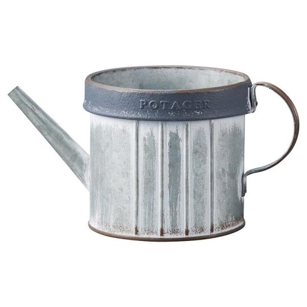 【商品番号：077-25035】/【VAR：87308】date20251001園芸用品 植木鉢・フラワーポット アイアン・ブリキ鉢【友膳】