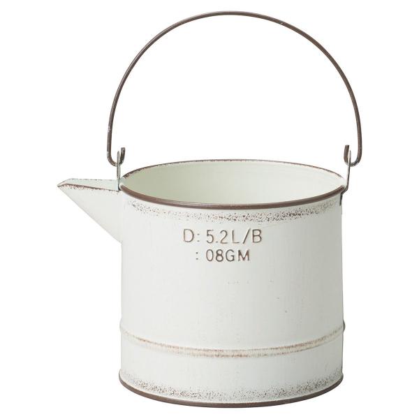 【商品番号：077-25058】/【VAR：87309】date20251001園芸用品 植木鉢・フラワーポット アイアン・ブリキ鉢【友膳】