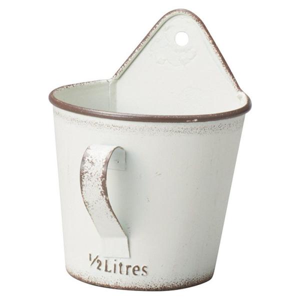 【商品番号：077-25063】/【VAR：87310】date20251001園芸用品 植木鉢・フラワーポット アイアン・ブリキ鉢【友膳】