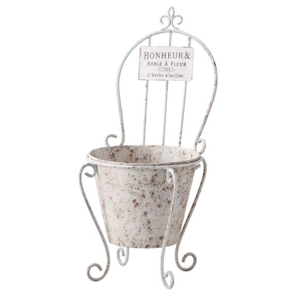 【商品番号：077-25767】/【VAR：89554】date20260224園芸用品 植木鉢・フラワーポット アイアン・ブリキ鉢【友膳】