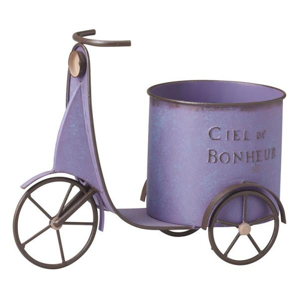 【商品番号：077-25864】/【VAR：32917】date20260224園芸用品 植木鉢・フラワーポット アイアン・ブリキ鉢【友膳】