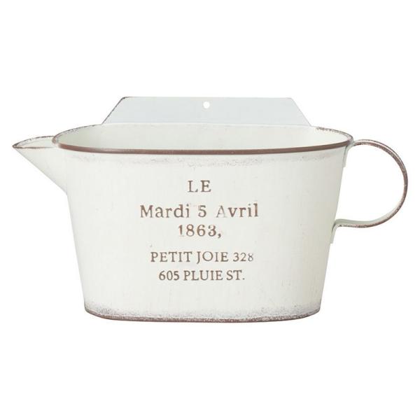 【商品番号：077-25930】/【VAR：32938】date20260224園芸用品 植木鉢・フラワーポット アイアン・ブリキ鉢【友膳】