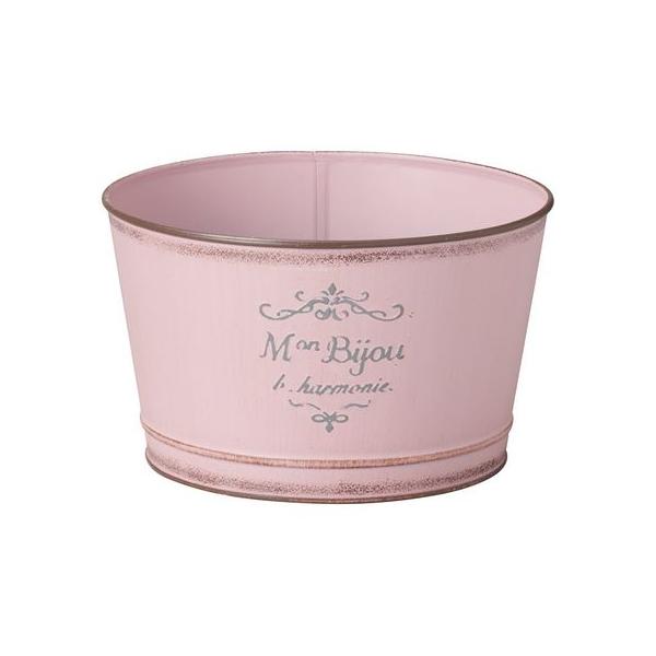 【商品番号：077-25944】/【VAR：32940】date20260224園芸用品 植木鉢・フラワーポット アイアン・ブリキ鉢【友膳】