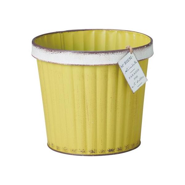 【商品番号：077-25970】/【VAR：32945】date20260224園芸用品 植木鉢・フラワーポット アイアン・ブリキ鉢【友膳】