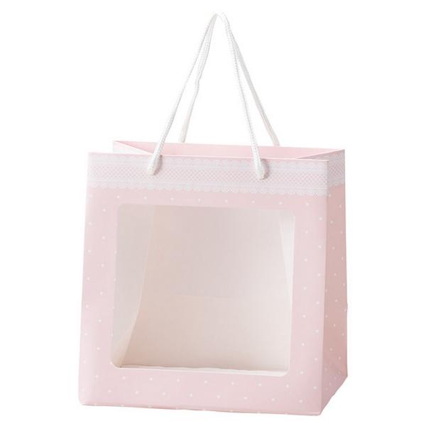 【商品番号：079-07877】/【販売単位】6枚 ※表示価格は、この単位での金額となります/【VAR：17982】date20240319ラッピング袋・プレゼント袋 手提げ紙袋【松野ホビー】