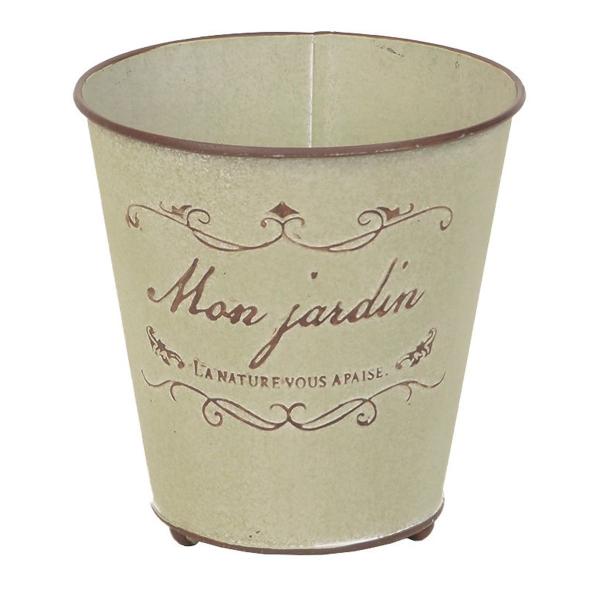 【商品番号：081-04151】/【VAR：23057】date20240427/999color10197園芸用品 植木鉢・フラワーポット アイアン・ブリキ鉢【村田屋産業】