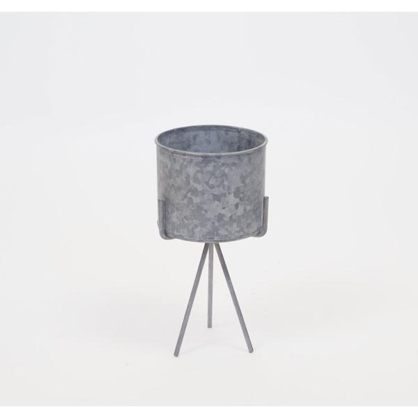 【商品番号：081-05157】【VAR：30606】date20250825 園芸用品 植木鉢・フラワーポット アイアン・ブリキ鉢 ガーデニング雑貨 ガーデン雑貨 ガーデニング用品 ガーデン用品 ガーデニング ガーデン お庭 ベランダ リ...