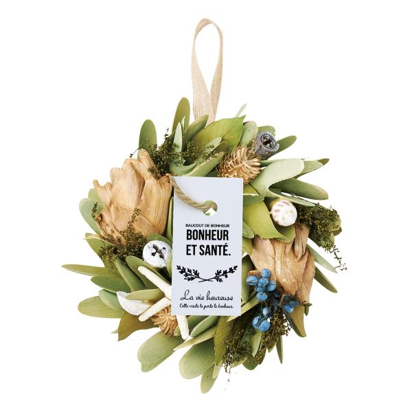 【商品番号：083-06892】/【販売単位】2ケ ※表示価格は、この単位での金額となります/【VAR：74083】date20240212フラワーリース・花リース完成品 ドライフラワーリース