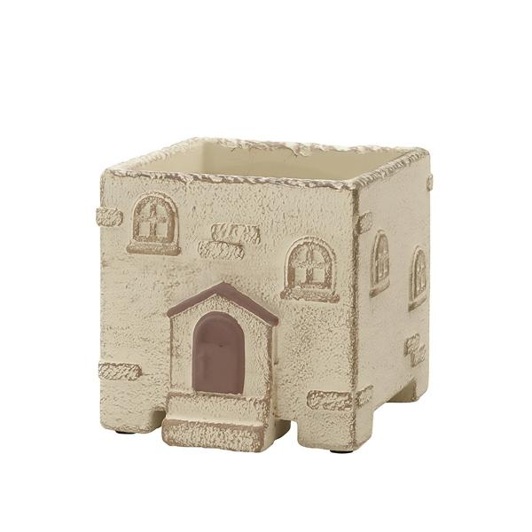 【商品番号：104-08510】/【VAR：69926】20230405new/carlot1ガーデニング・園芸用品 植木鉢・フラワーポット セメント鉢【CARNAC】