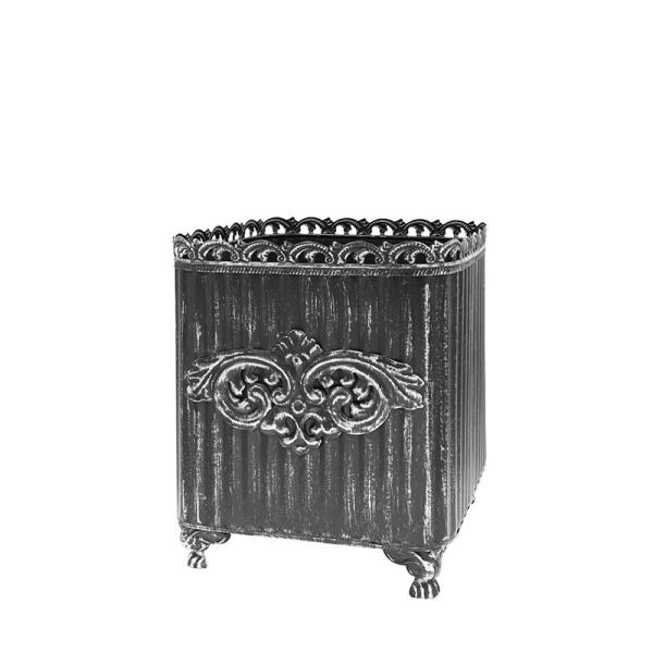 【商品番号：104-10166】/【VAR：74698】date20240812/999color10211園芸用品 植木鉢・フラワーポット アイアン・ブリキ鉢【CARNAC】