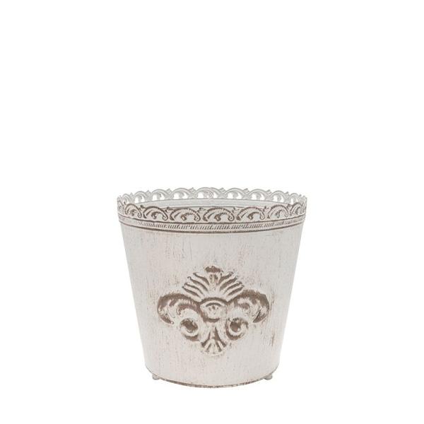 【商品番号：104-10186】/【VAR：74698】date20240812/999color10211園芸用品 植木鉢・フラワーポット アイアン・ブリキ鉢【CARNAC】