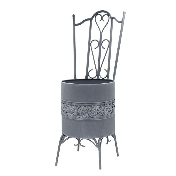 【商品番号：104-10944】/【VAR：24619】カルナック/date20250224園芸用品 植木鉢・フラワーポット アイアン・ブリキ鉢【CARNAC】